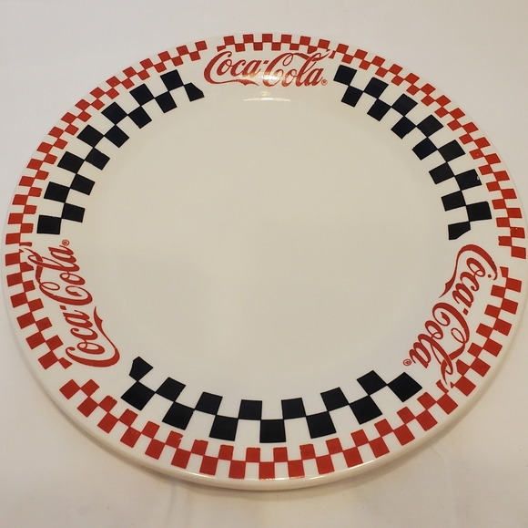 Gibson | Dining | Cocacola Vintage 200 Checkerboard Rim Gibson Dinner ...